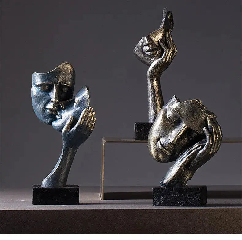 Handcrafted Face Sculptures-Free Worldwide Shipping-30 Days Money-Back ...