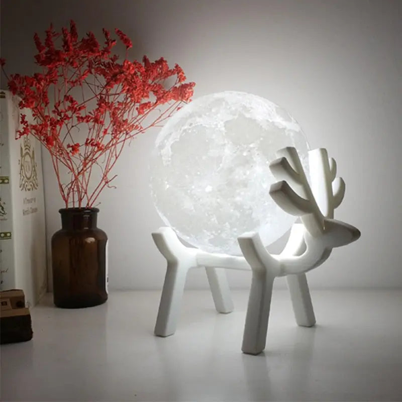 Moon Ultrasonic Air Humidifier-Free Worldwide Shipping-30 Days Money ...