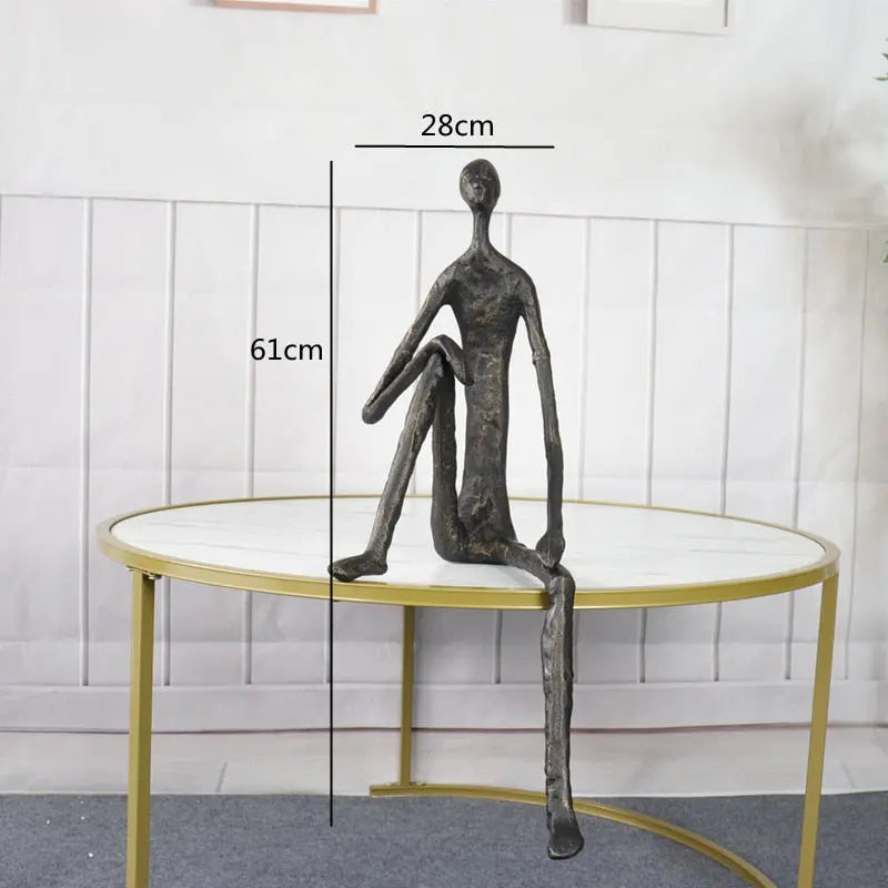 Metal Human Sculpture – Decorfaure